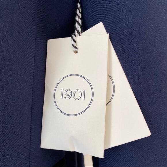 1901 | Jackets & Coats | Nwt 91 Navy Black Tuxedo Blazer Suite Jacket ...